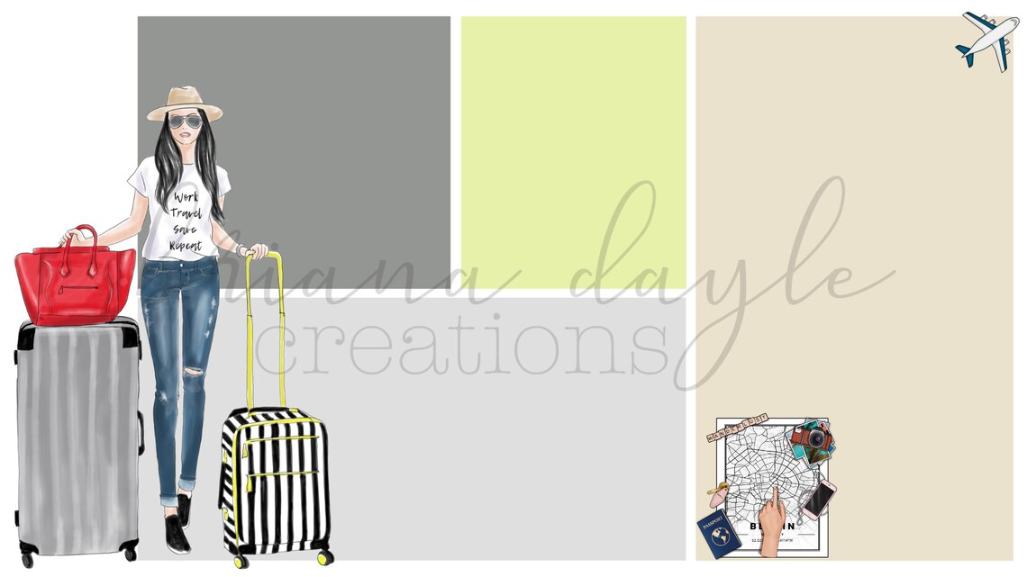 Travel Inspired Desktop Wallpaper Organizers, Desktop Wallpaper ...