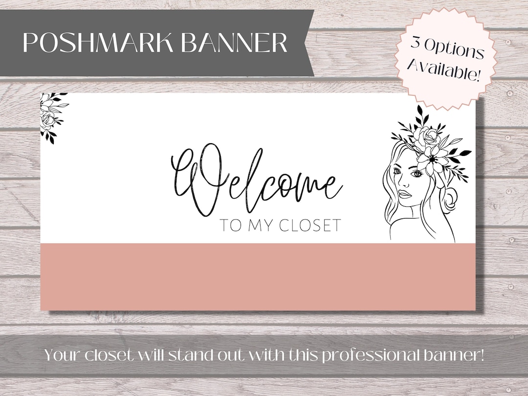 Digital Banner for Poshmark, Banner, Poshmark, Digital Banner - Etsy
