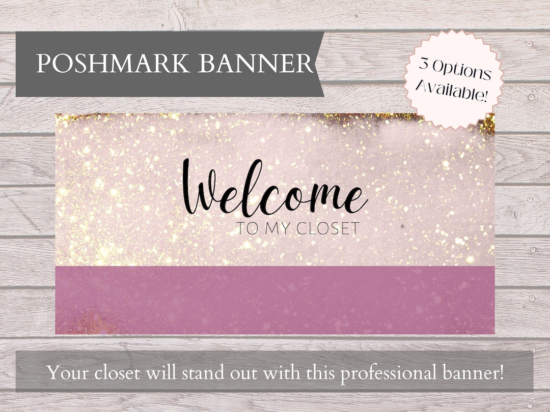 Digital Banner for Poshmark, Banner, Poshmark, Digital Banner - Etsy