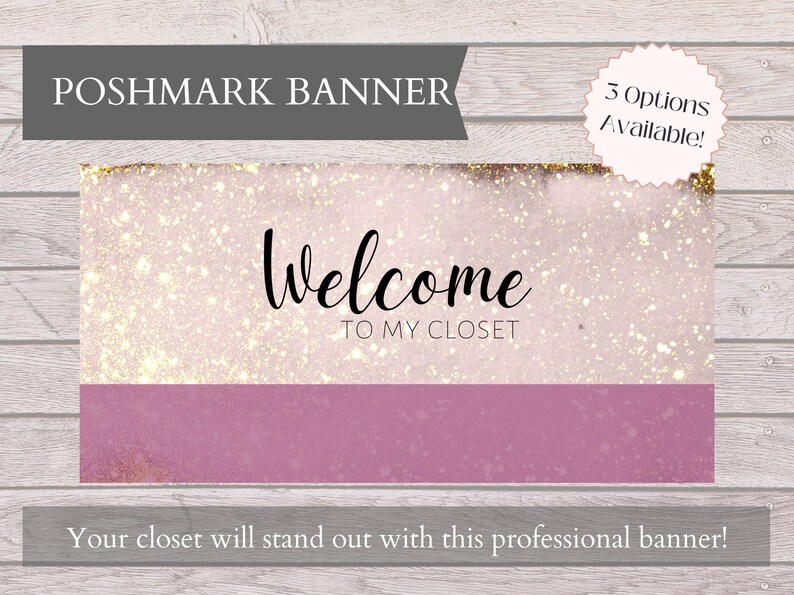 Digital Banner for Poshmark, Banner, Poshmark, Digital Banner - Etsy