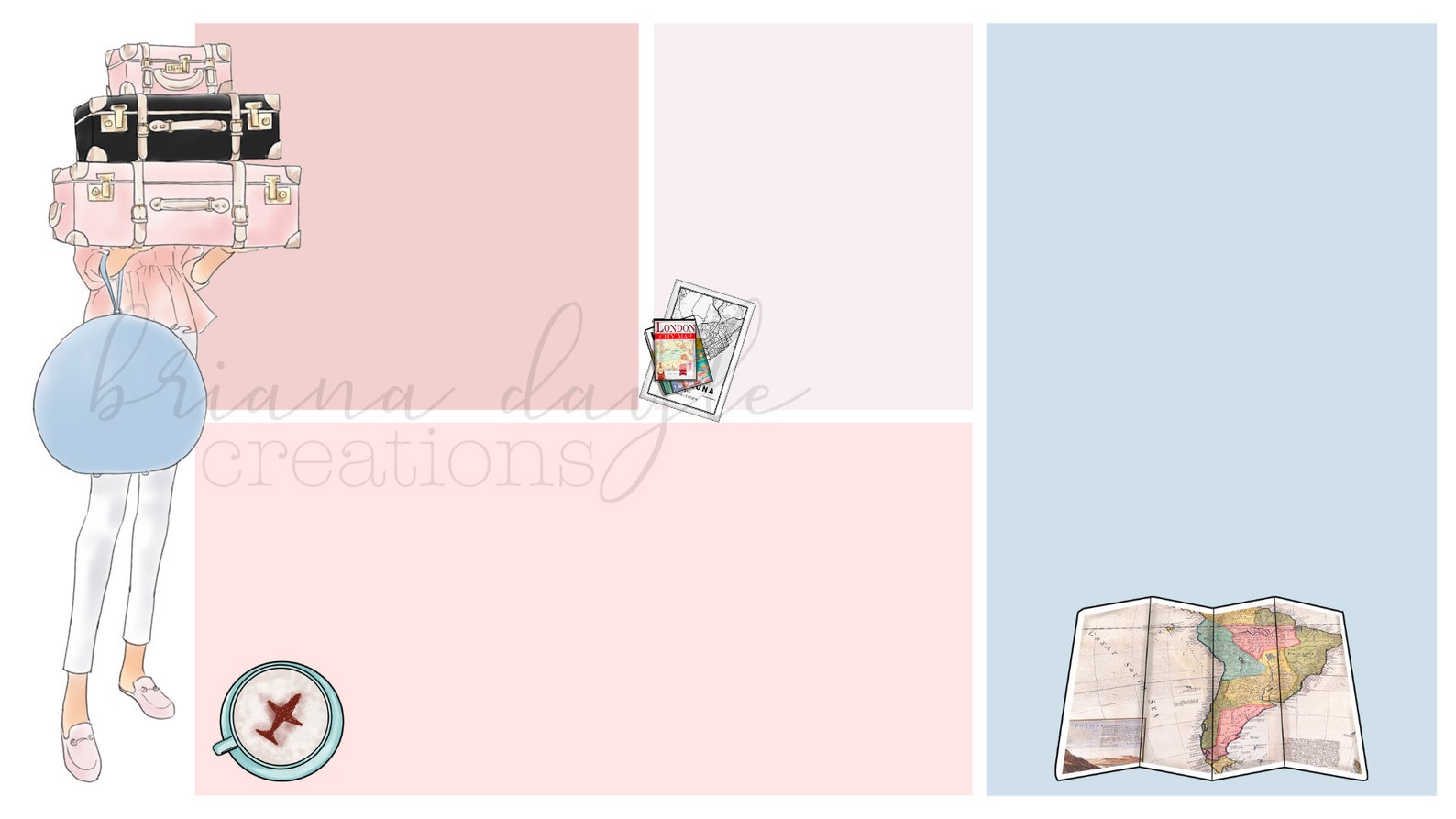 Travel Inspired Desktop Wallpaper Organizers, Desktop Wallpaper ...