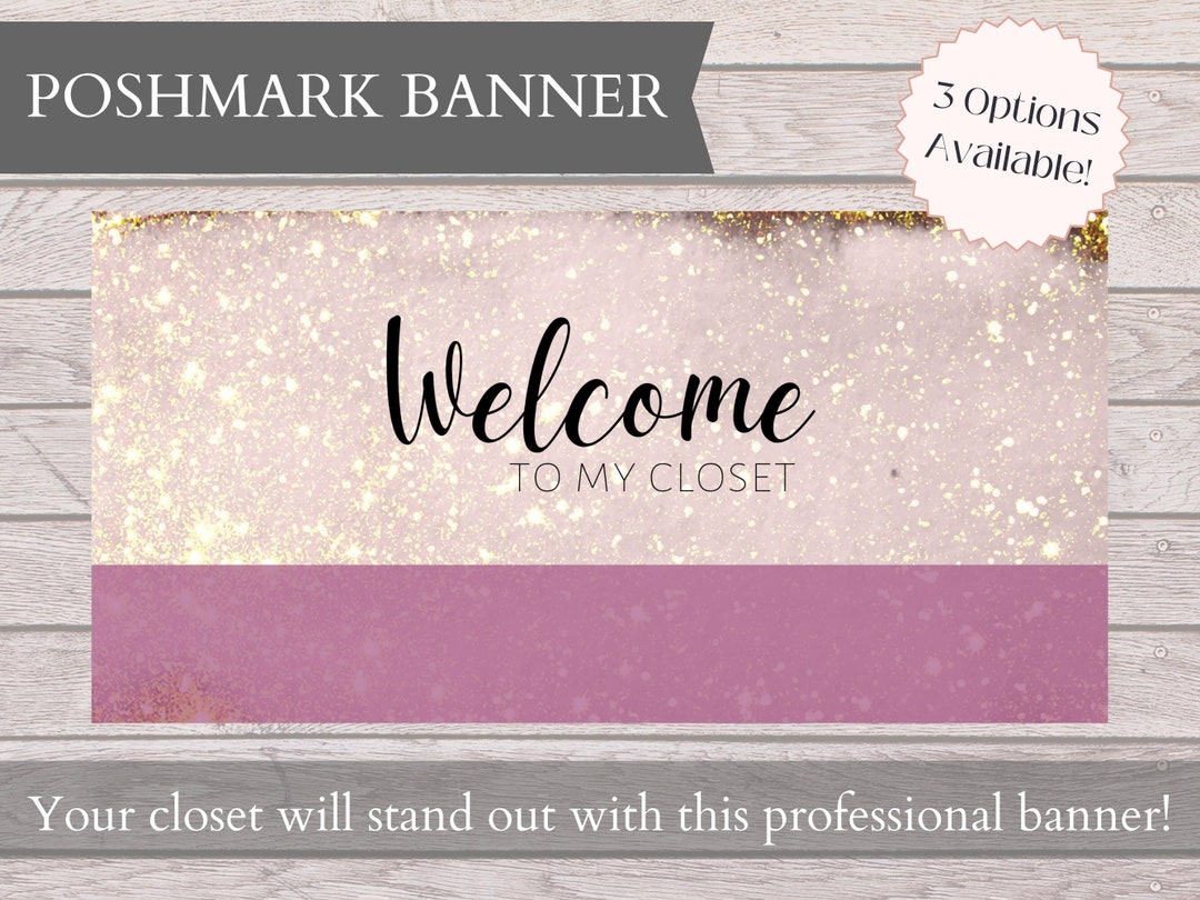 Digital Banner for Poshmark Banner Poshmark Digital Banner - Etsy