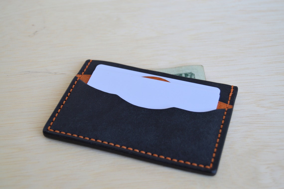 Mini Wallet Genuine Leather Pueblo 100% Handmade Minimalist Wallet - Etsy