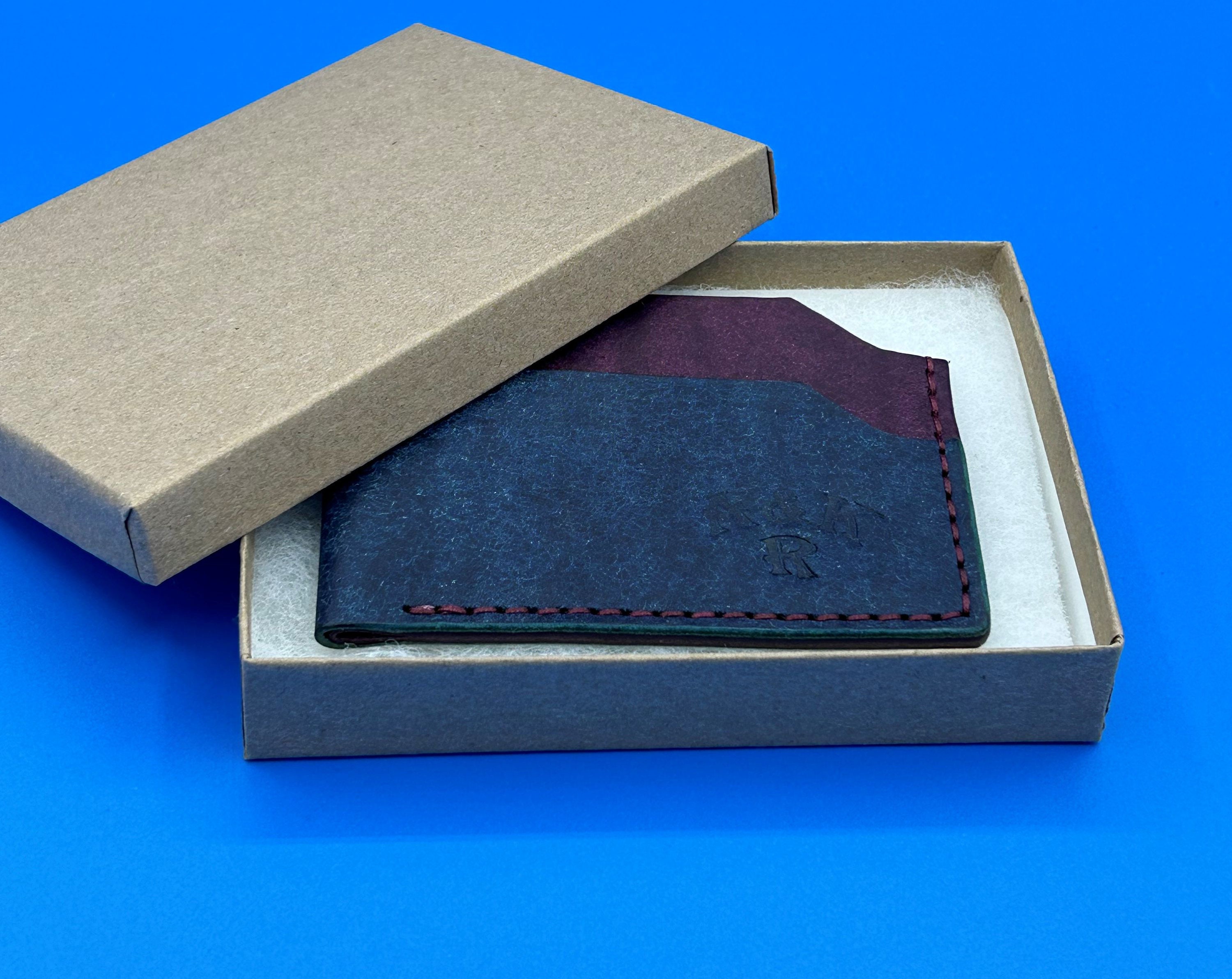 Mini Wallet Genuine Leather Pueblo 100% Handmade Minimalist Wallet - Etsy