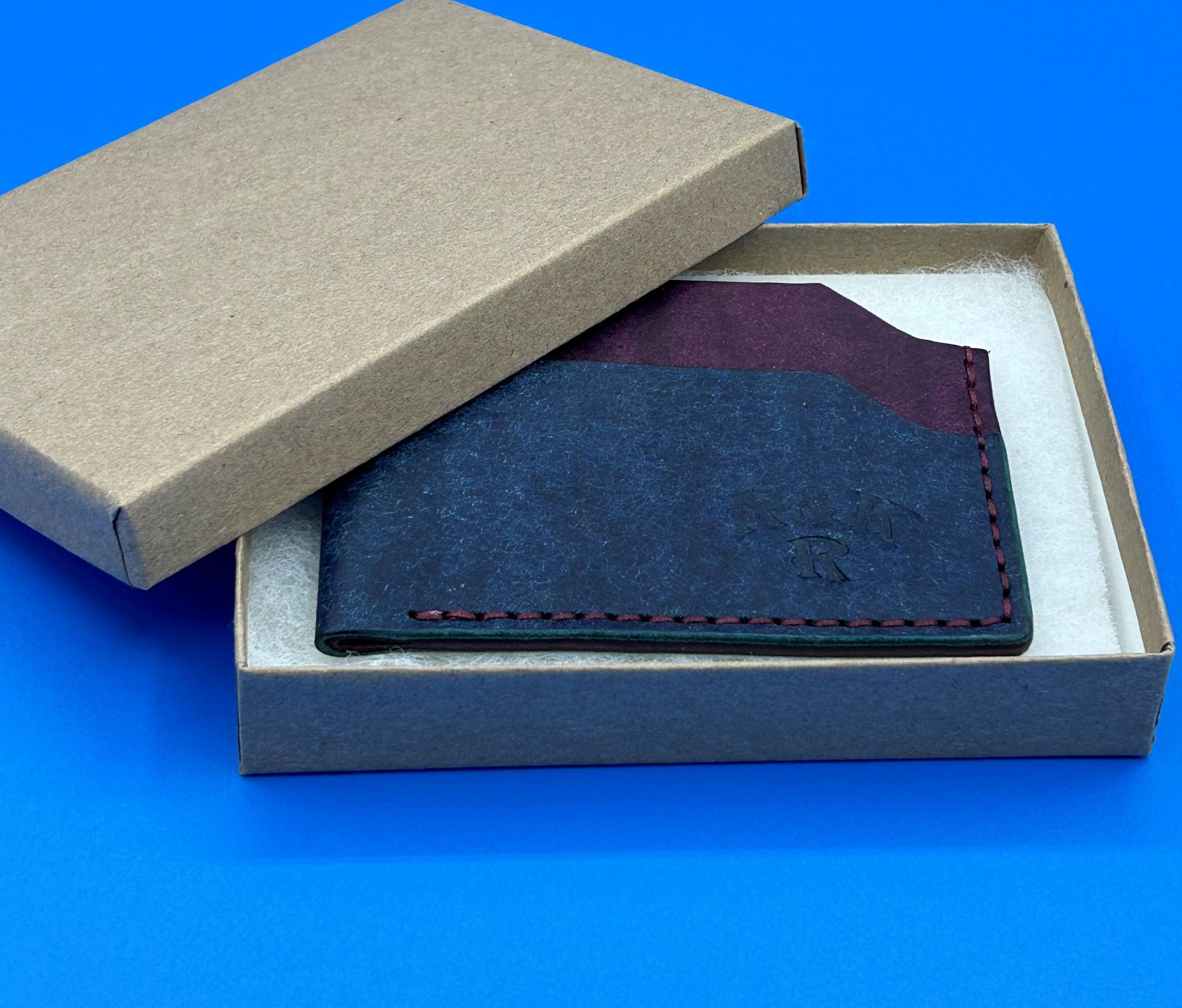 Mini Wallet Genuine Leather Pueblo 100% Handmade Minimalist Wallet - Etsy