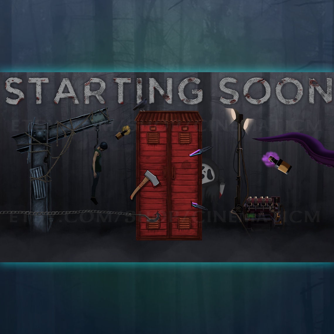 Dead By Daylight Twitch Overlays – XVYP