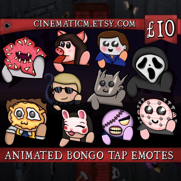 Twitch Emotes Ghostface - Etsy