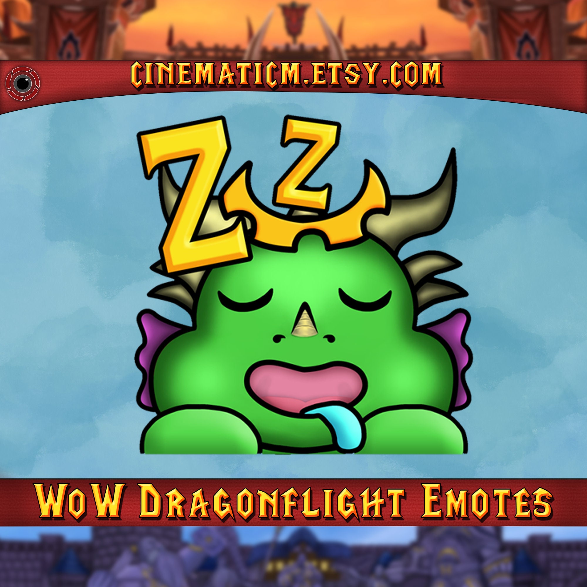 World of Warcraft Dragonflight Emotes Pack 10 Dragon Twitch - Etsy