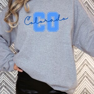 Colorado Shirt, Vintage Colorado Sweatshirt, Vacation in Colorado ...