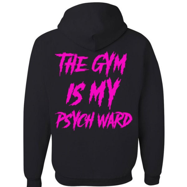 The Gym is My Psych Ward Svg - Etsy