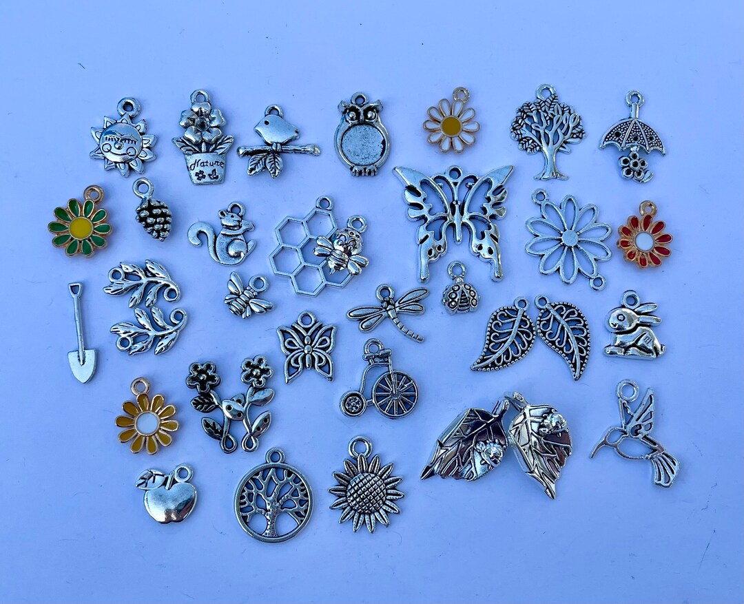Spring Charms / Garden Charms / Summer Charms / Silver Spring Garden ...