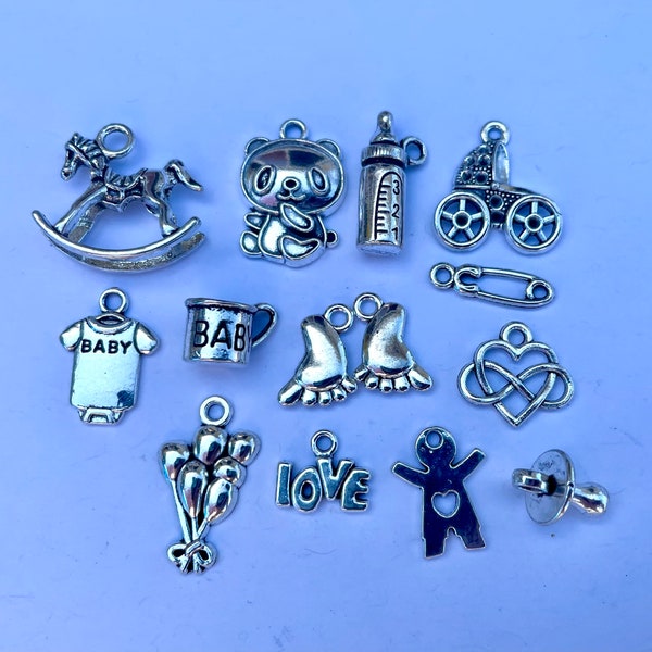 Baby Shower Charms - Etsy