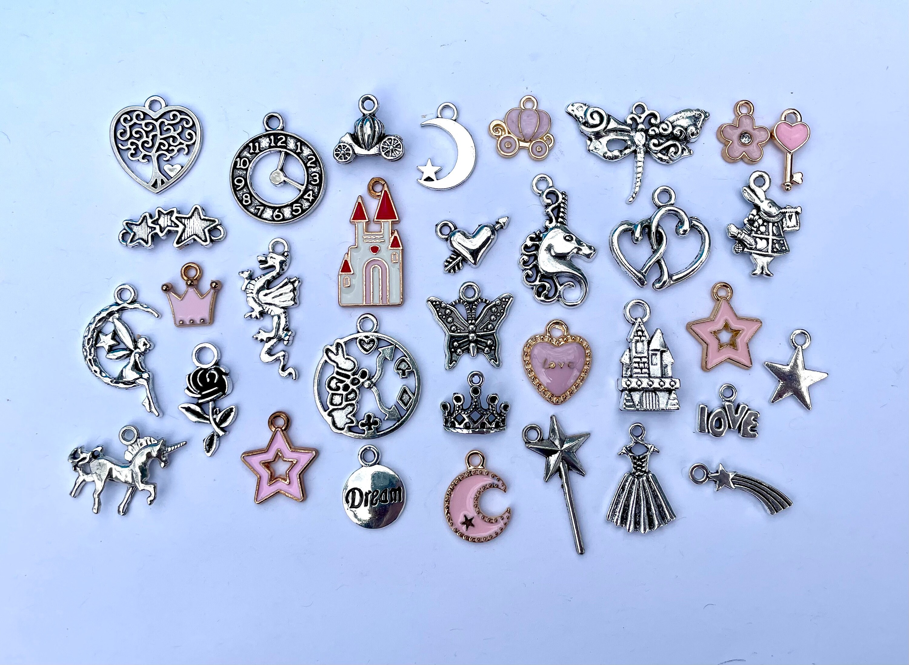 Once Upon a Time Charms / Fairy Tale Charms / Fantasy Charms / Princess ...