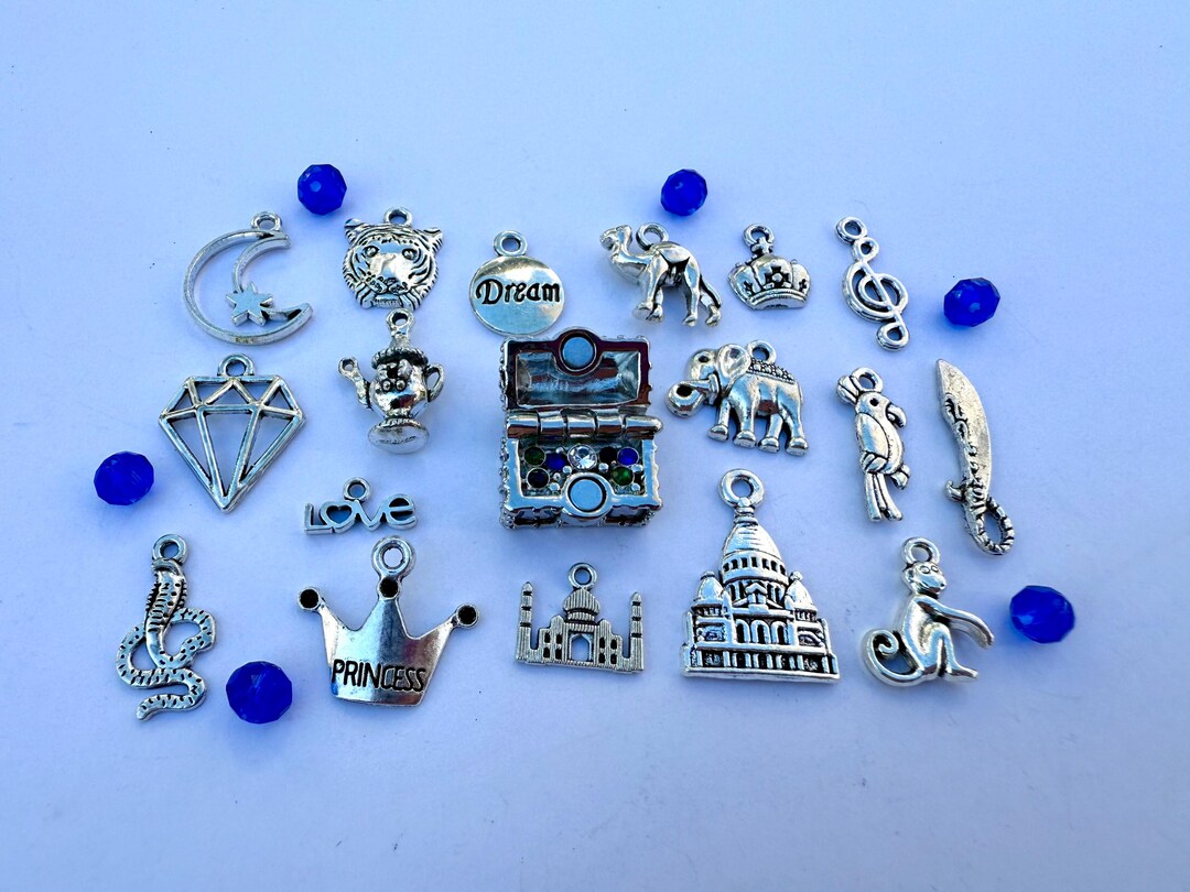 Aladdin Inspired Charms / Aladdin Inspired Charm Set / Diamond in the ...