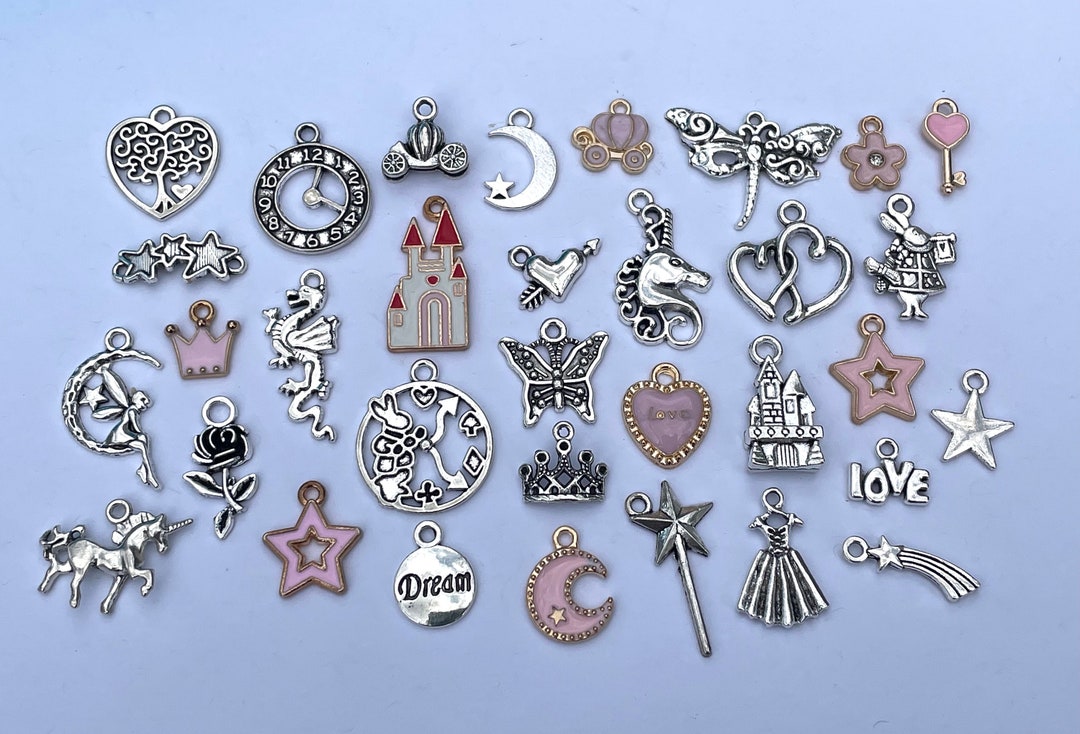 Once Upon a Time Charms / Fairy Tale Charms / Fantasy Charms / Princess ...