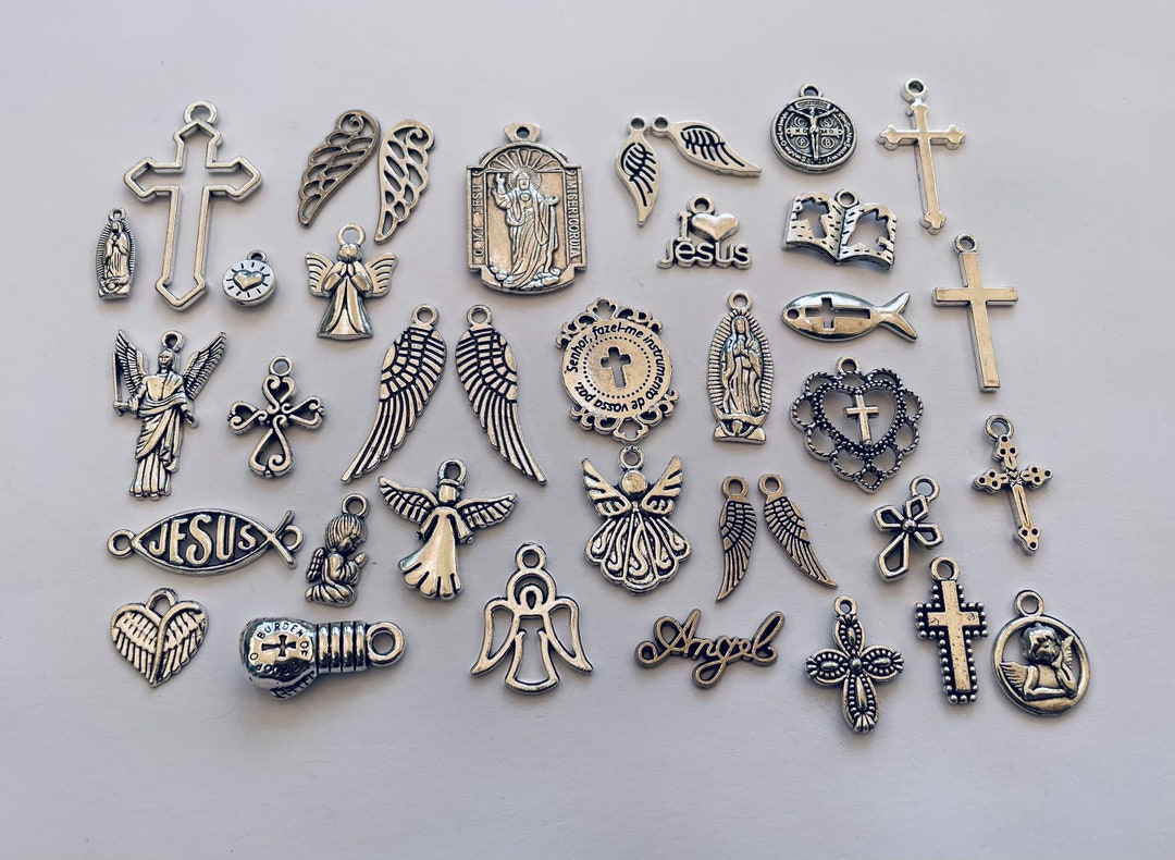 Religious Charms / Cross / Angel Charms / Angel Wing Charms / Charms ...