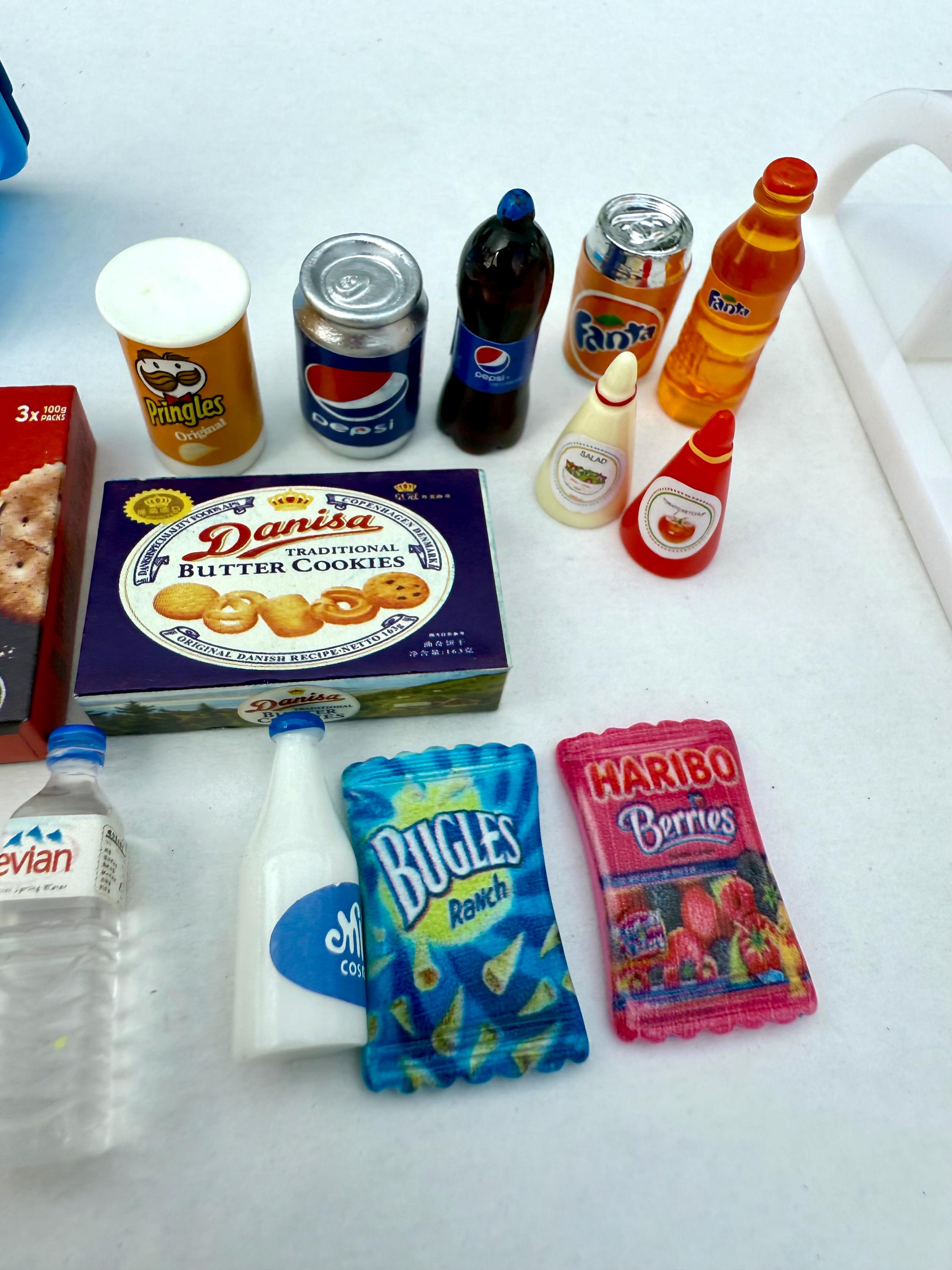 Miniature Food / Miniature Going to the Grocery Store Set / Pretend ...