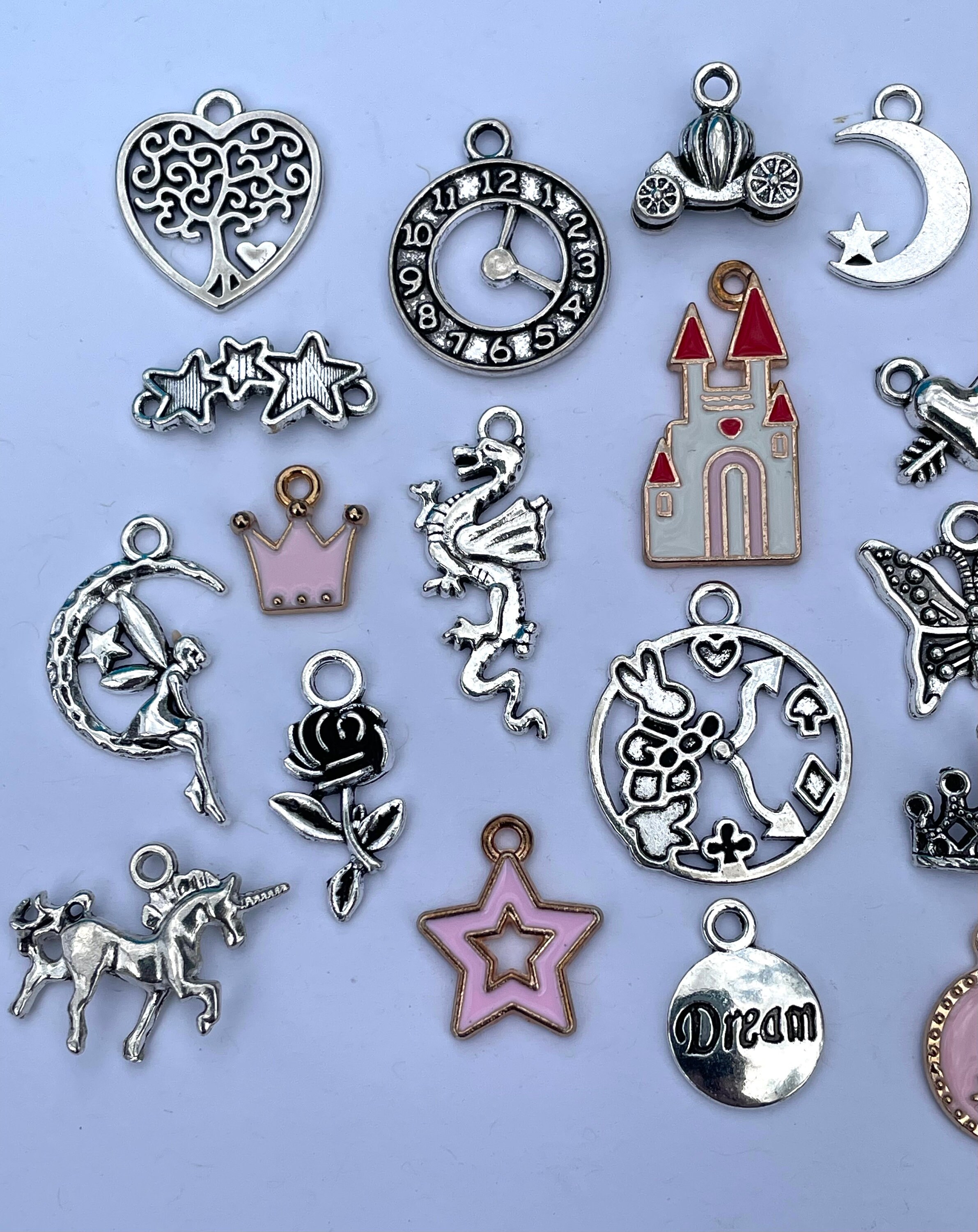 Once Upon a Time Charms / Fairy Tale Charms / Fantasy Charms / Princess ...