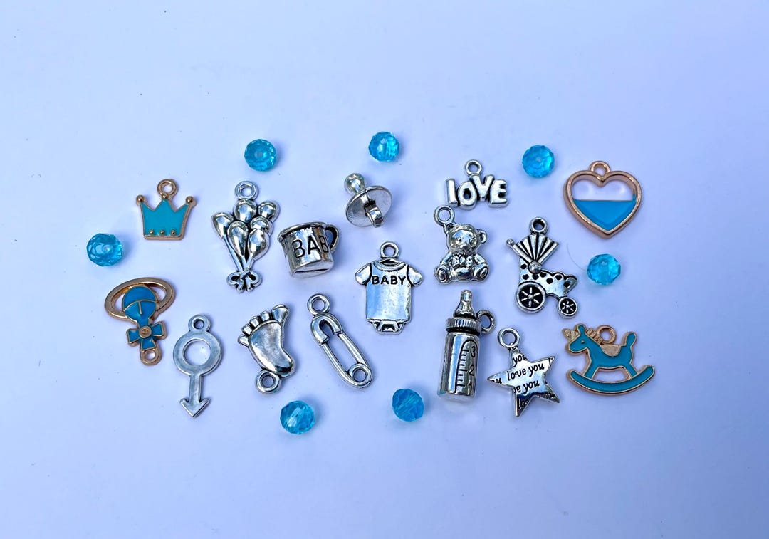 Baby Boy Charms / It’s a Boy Baby Charms / Baby Charms / Baby Shower ...