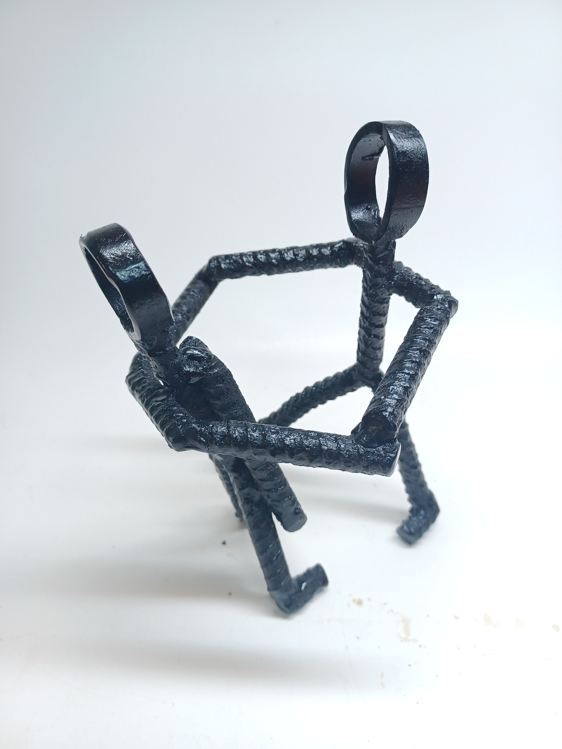 Dancing Couple Metal Art Figures - Etsy