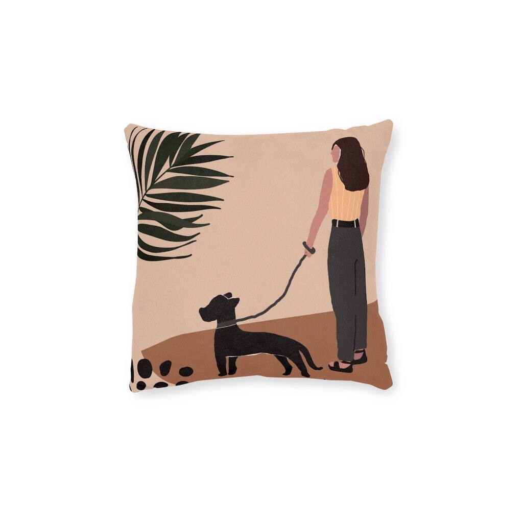 Square Pillow With Cover Different Two Sides Prints, 2 Sizes - Etsy