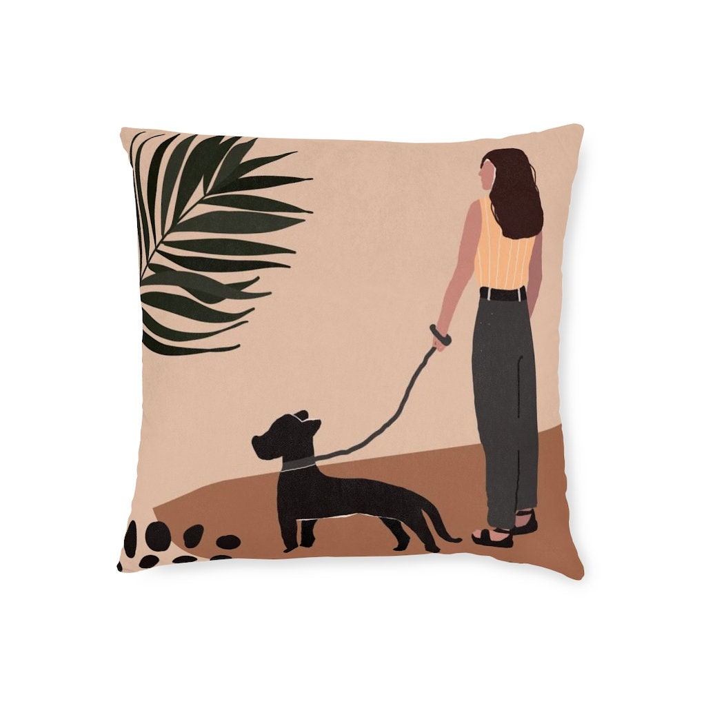 Square Pillow With Cover Different Two Sides Prints, 2 Sizes - Etsy