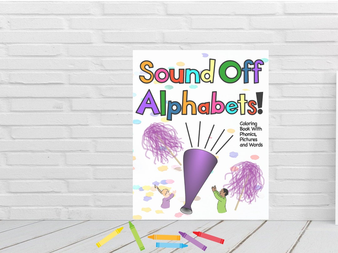 Learning Alphabet Sounds, Children's Activity Book - Etsy
