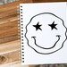 Smiley Face Png Warped Smiley Png Happy Face Png Melted - Etsy
