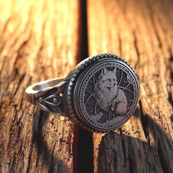 Kitsune Ring - Etsy