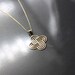 Solomon's Knot 14k 18k Real Gold Necklace Pendant Sacred Geometry ...