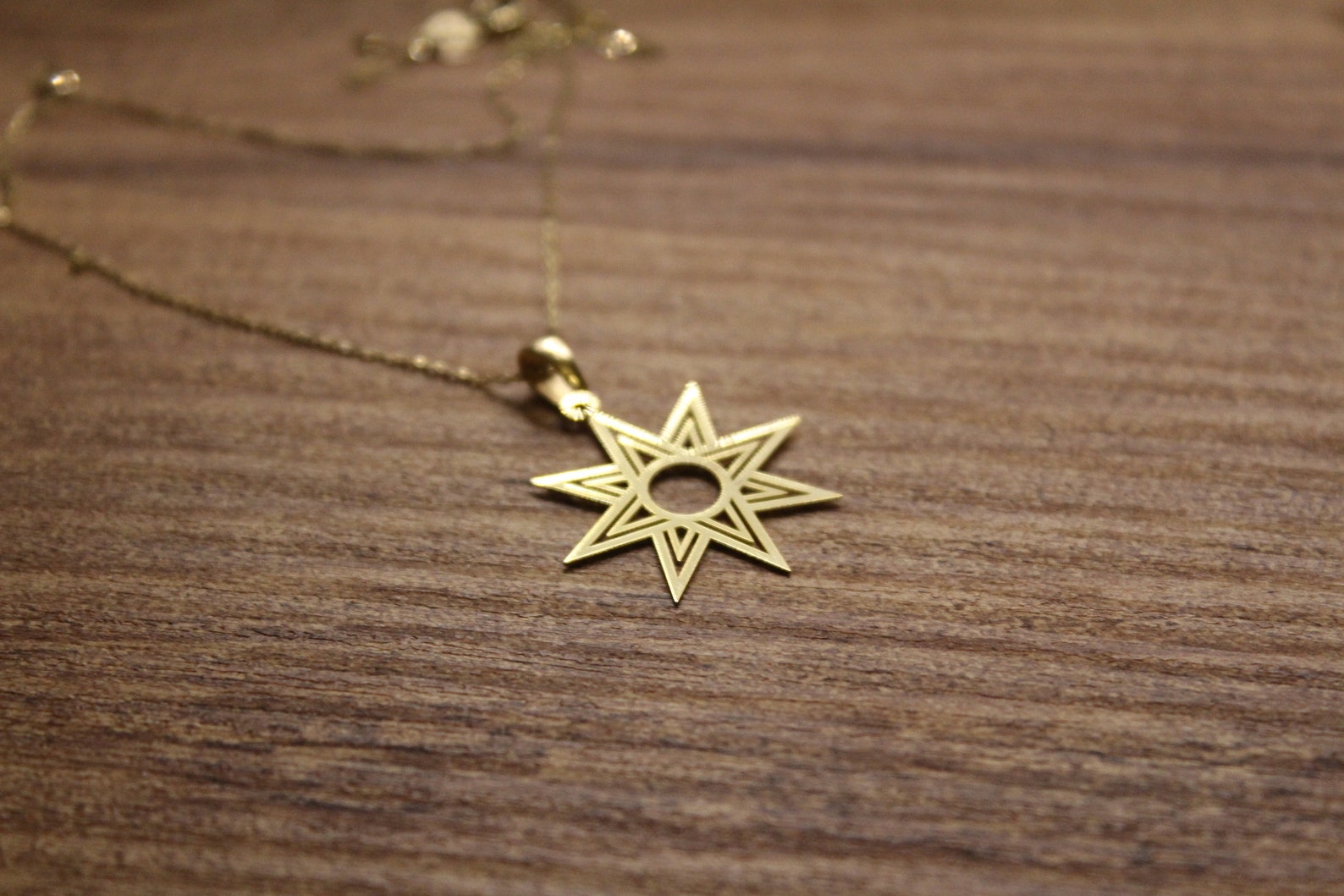 Star of Inanna 18k 14k Real Solid Gold Star of Ishtar Star - Etsy