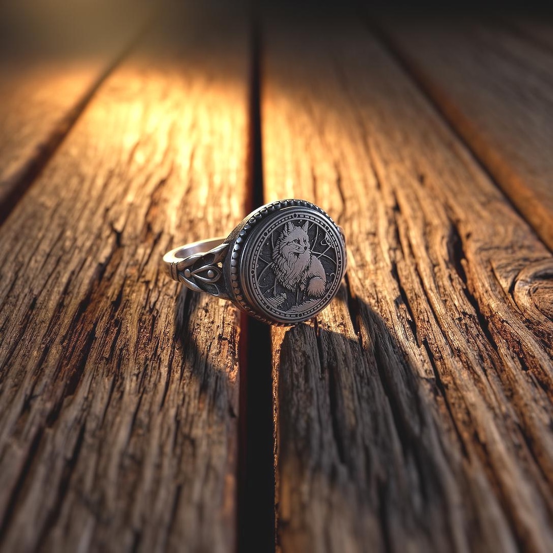Kitsune Ring 925 Sterling Ring - Style Ring - Yokai Jewelry - Fox Mask ...