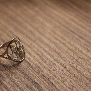 Fibonacci Ring 925 Sterling Silver Silver in Fibonacci Ring Sacred ...