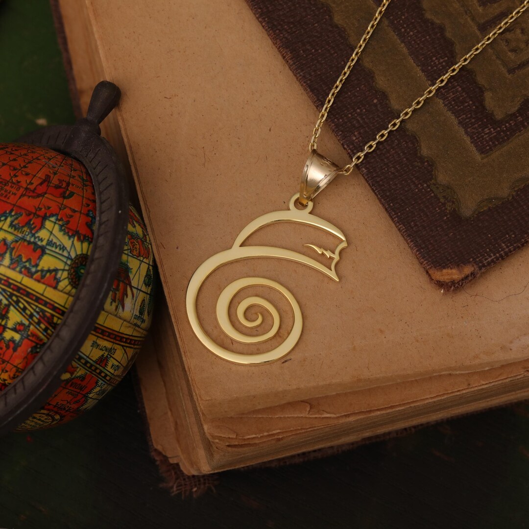 Dai Ko Myo 14k - 18k Solid Gold Reiki Pendant - Symbol Jewelry - Etsy