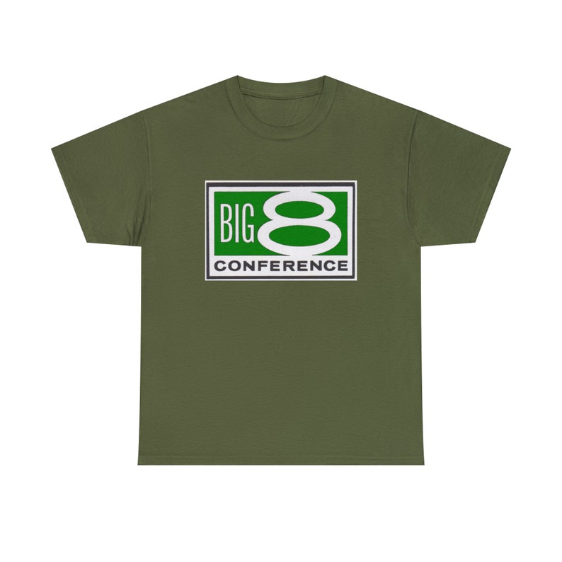 Big 8 Conference Heavy Cotton T-shirt - Etsy