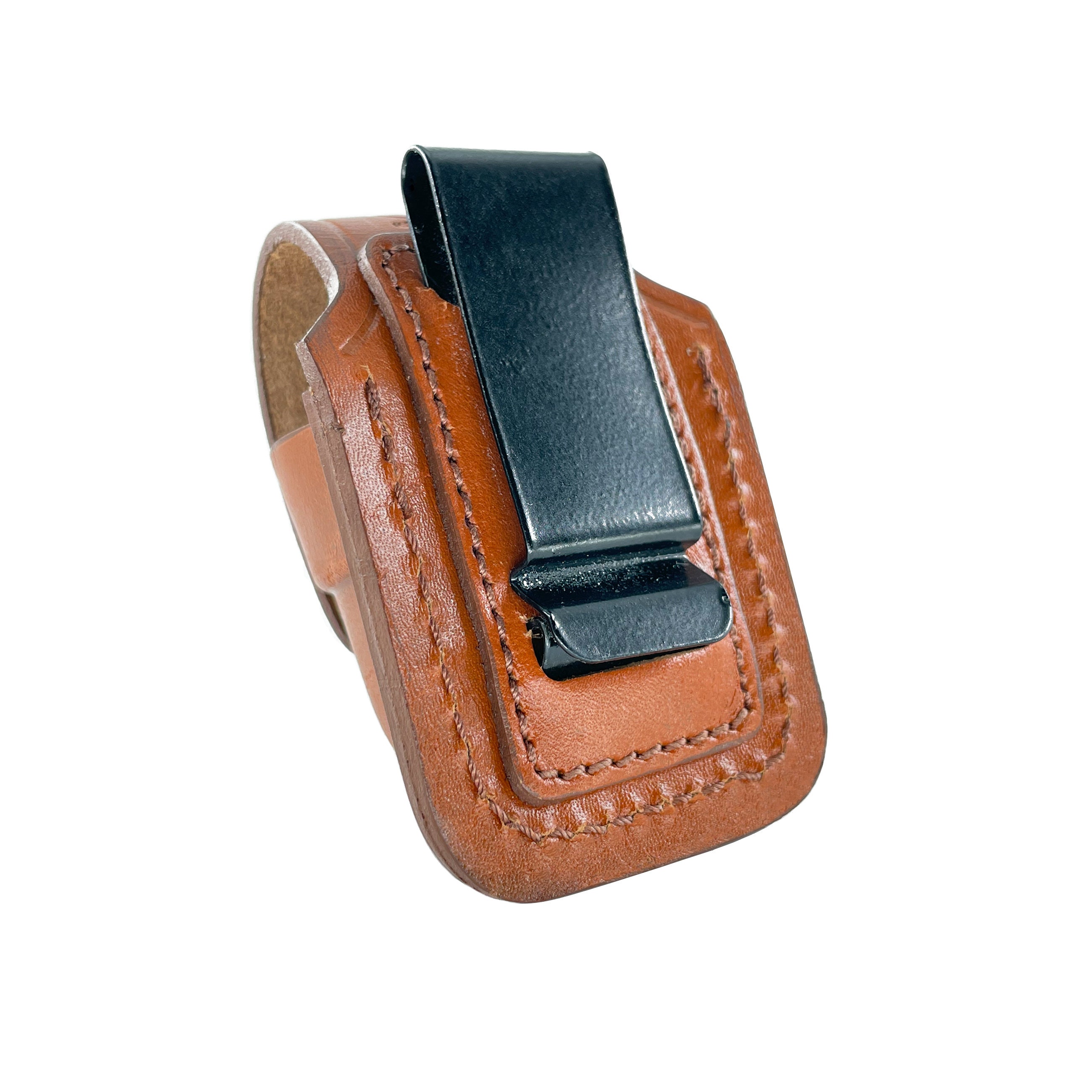 Single Speed Loader Carrier/case/pouch With Belt Clip for 357 Magnum 6 ...