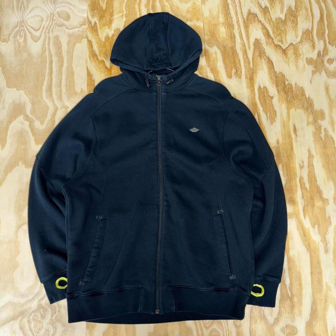 Vintage Y2k Air Jordan Zip up Hooded Sweatshirt - Etsy
