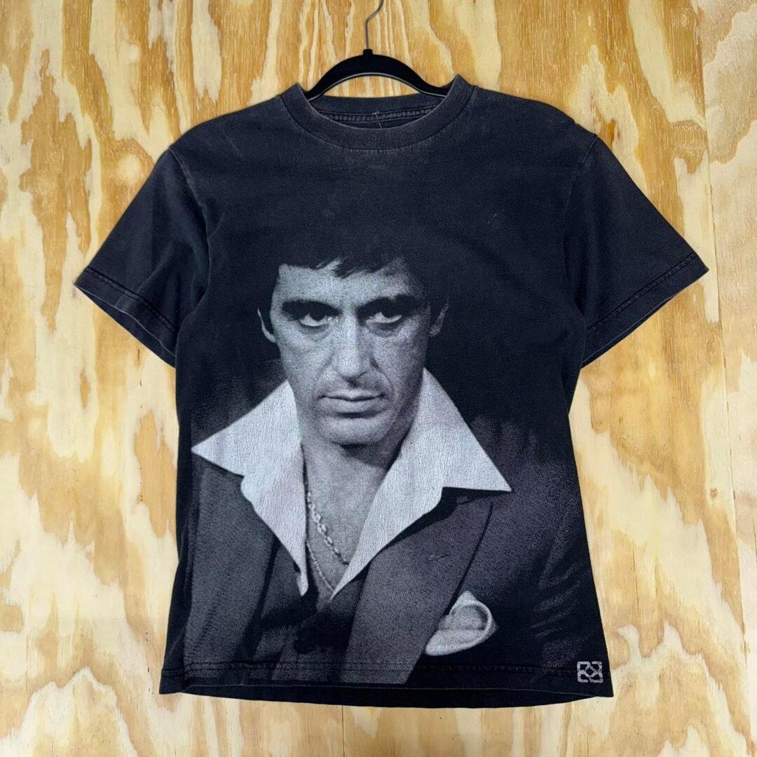 Vintage Y2k Scarface Big Face Jumbo Graphic 2000s T-shirt - Etsy