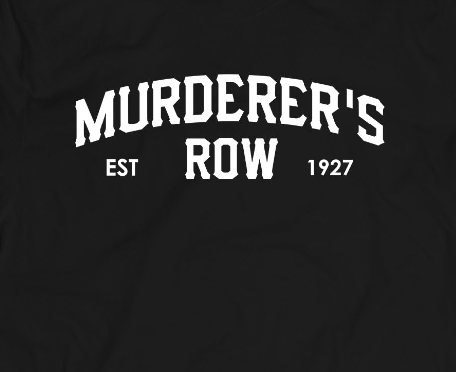 Murderers Row Yankees New York Vintage Style Baseball Tee - Etsy
