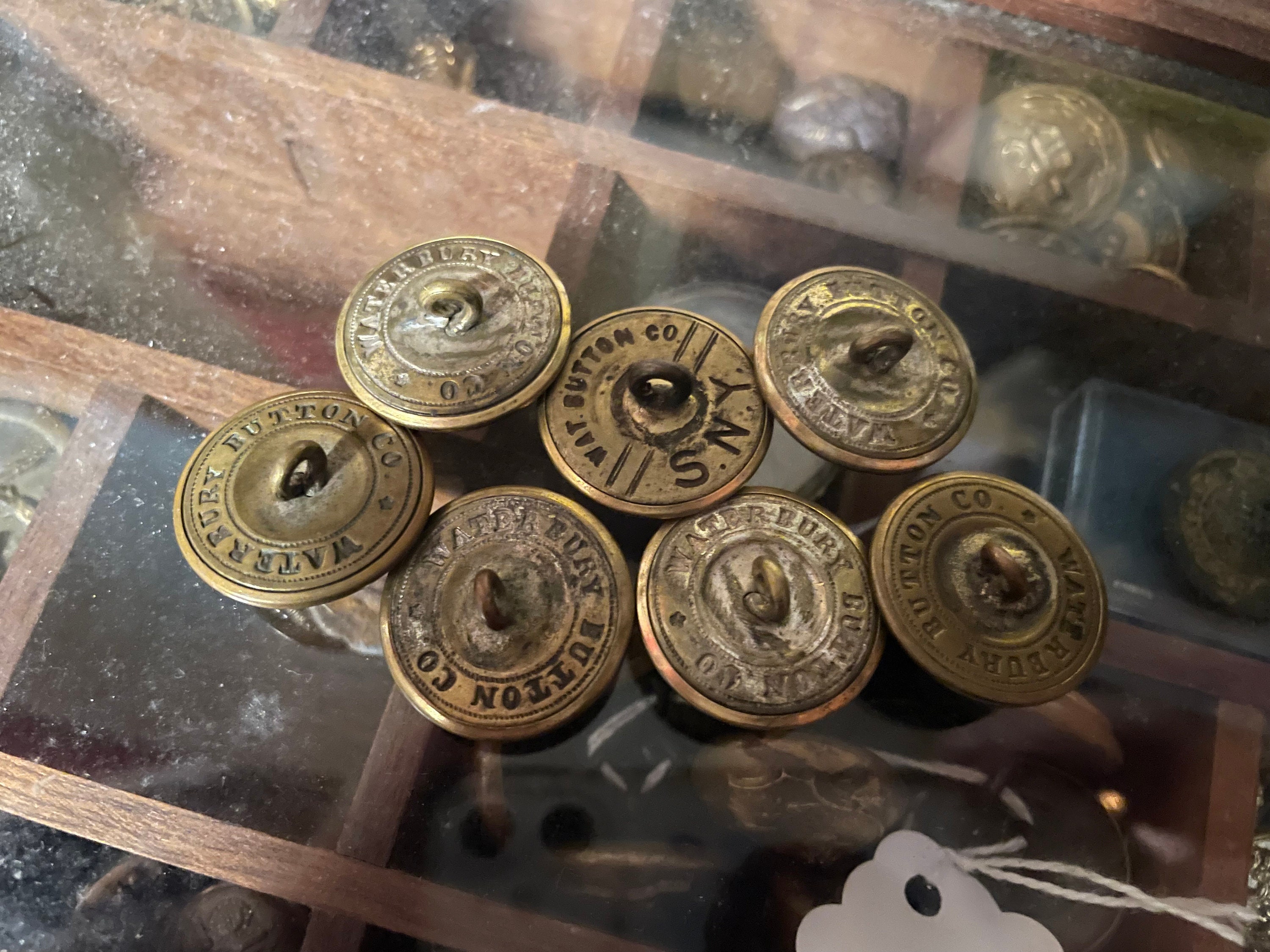 7 Post Civil War New York Buttons - Etsy