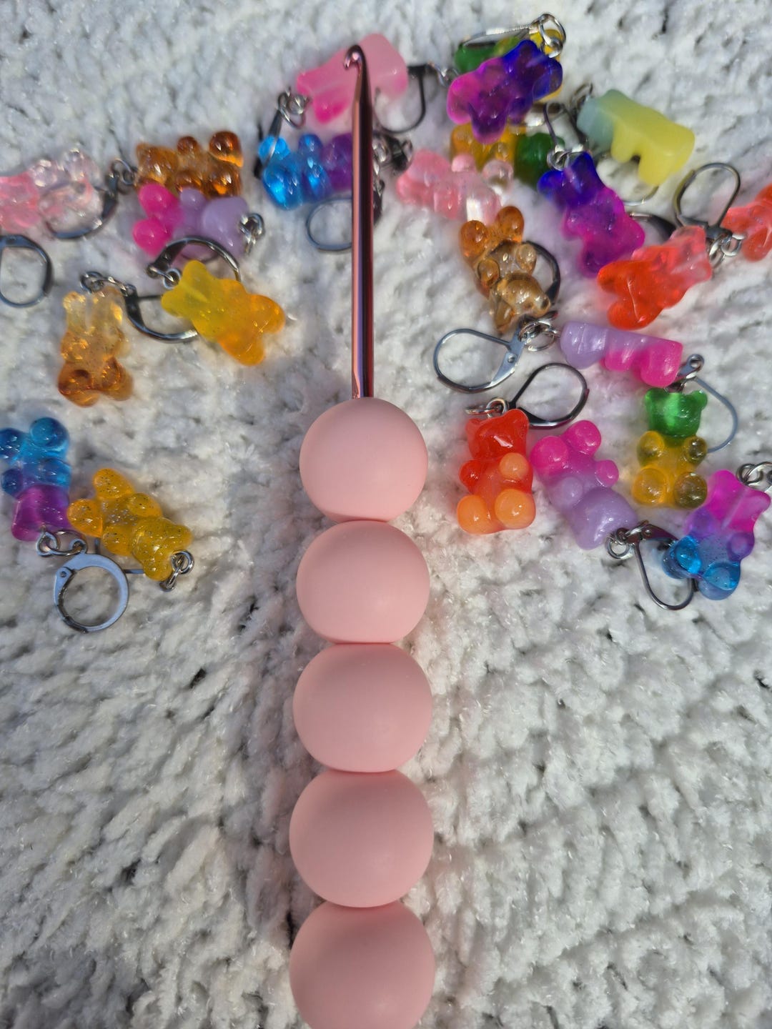Ergonomic Pastel Pink Crochet Hook 3.5mm - Etsy
