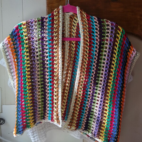 Crochet Mesh Jacket - Etsy