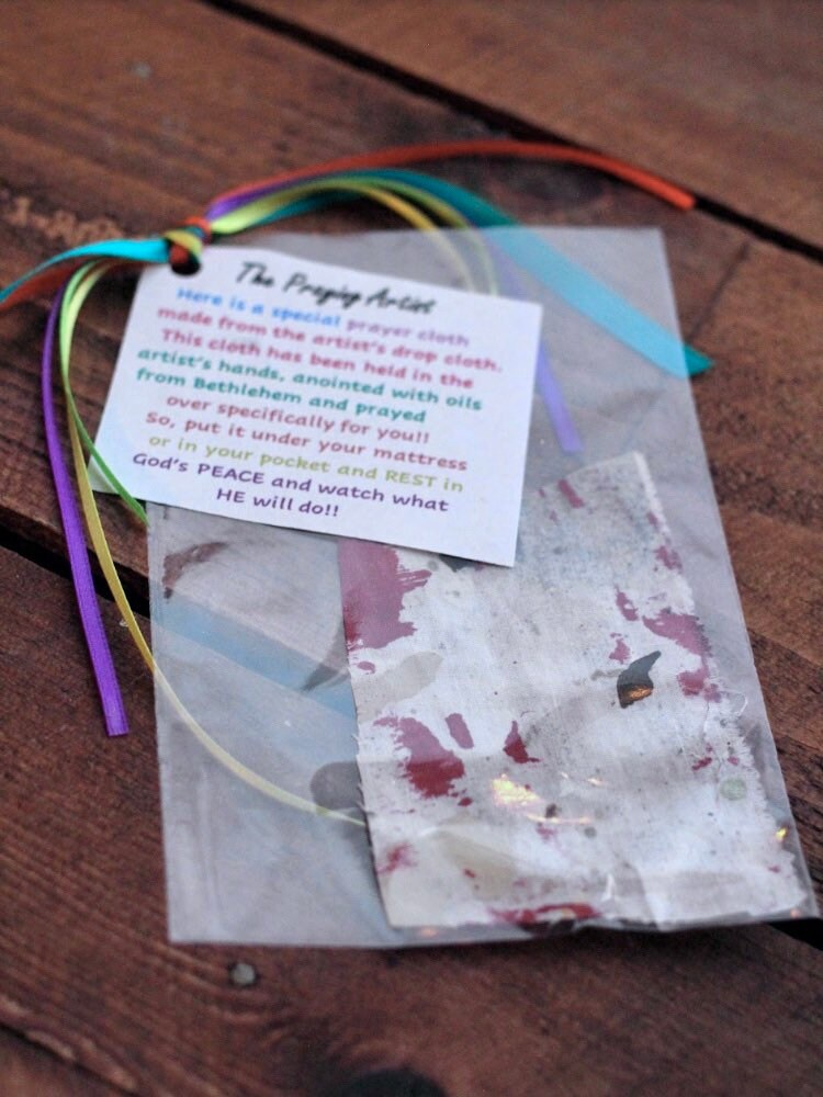 Prayer Cloths From Artists Drop Cloth - Etsy