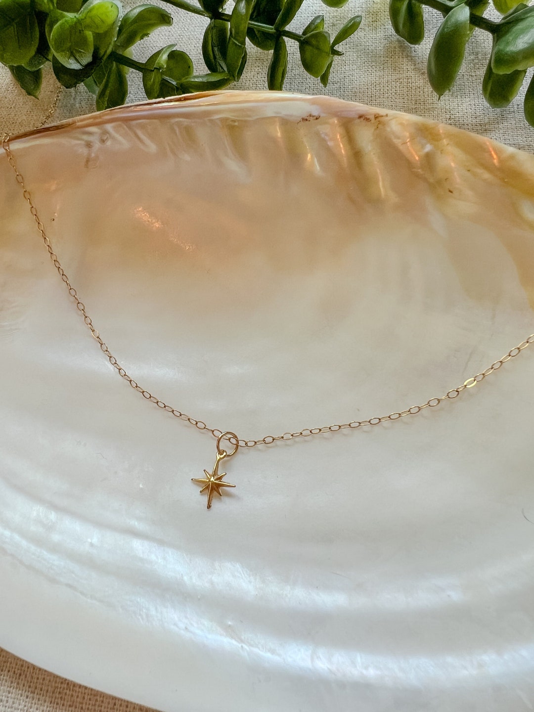 Northern Star Necklace, Delicate Everyday Necklace, Gold or Silver ...