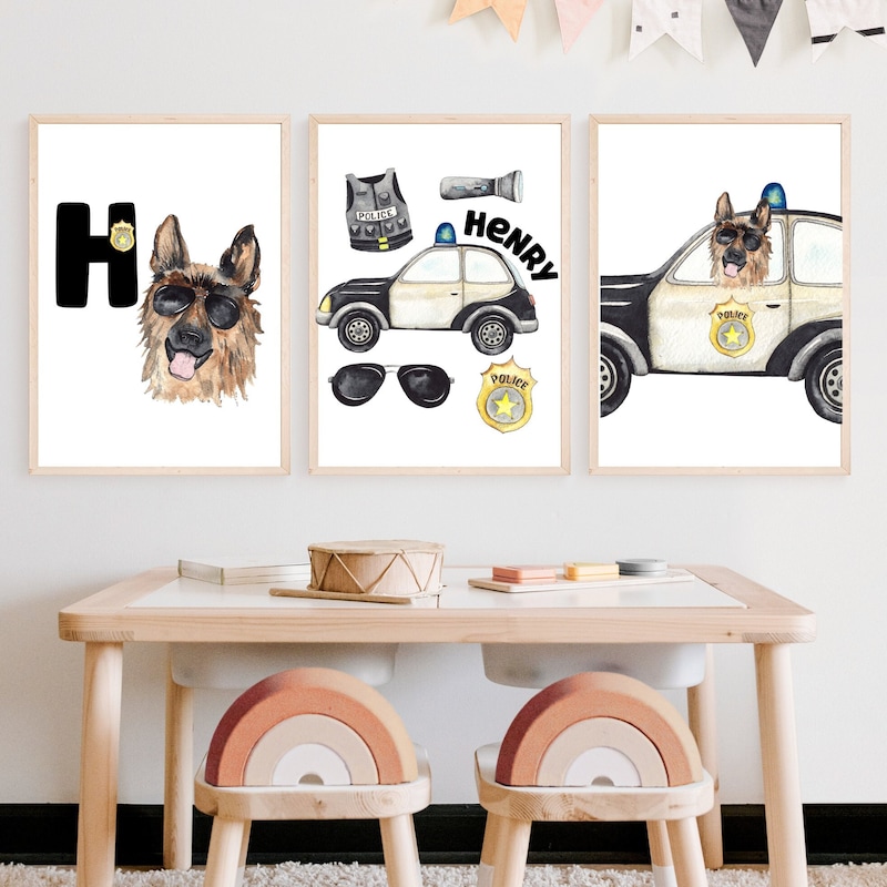 Police Dog - Etsy