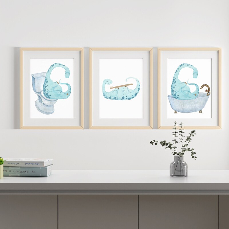 Kids Bathroom Wall Art - Etsy