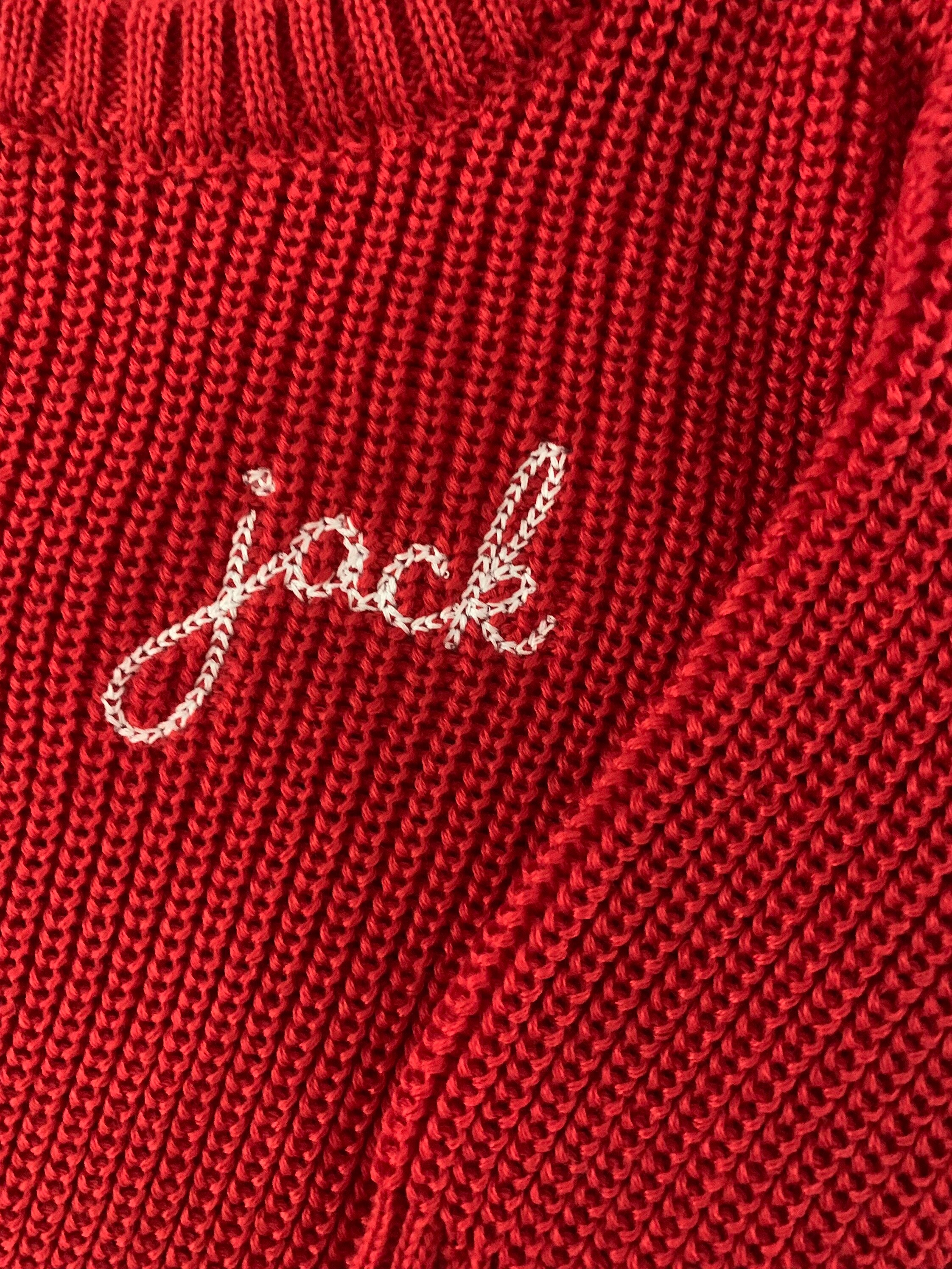 Personalized Baby Toddler Embroidered Name Sweater, Baby Toddler Gift ...