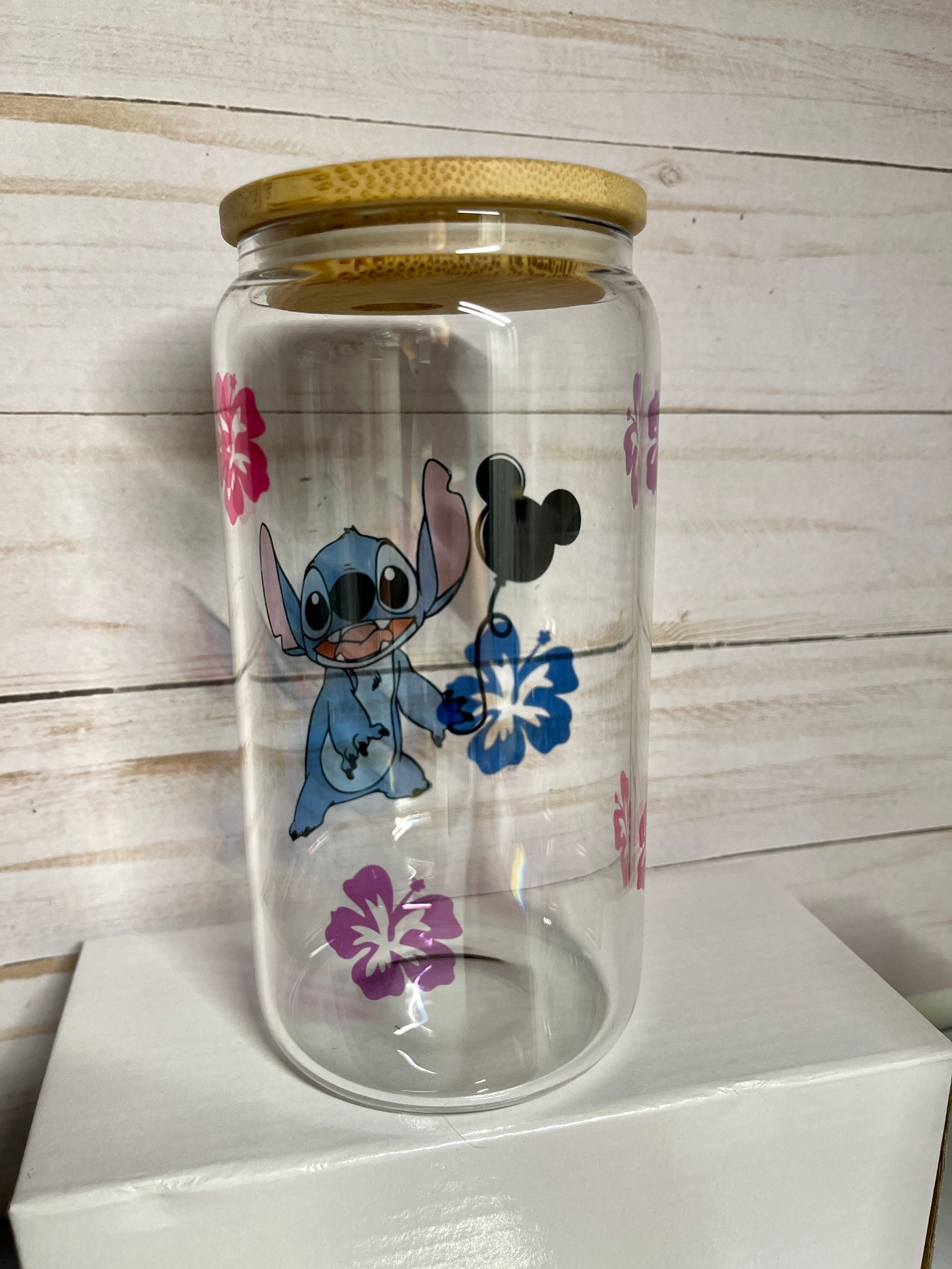 Stitch Glass Cup - Etsy