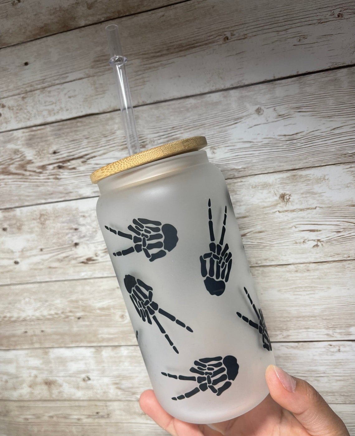 Skeleton Hands Cup - Etsy