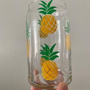 Glass Cup Pineapples - Etsy